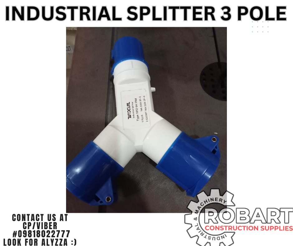 INDUSTRIAL SPILTTER 3 POLE, Commercial & Industrial, Construction Tools ...