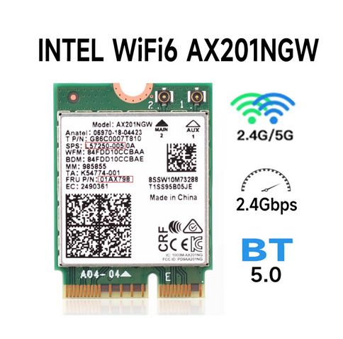 INTEL AX201 WIFI6 CARD, Computers & Tech, Parts & Accessories, Computer ...