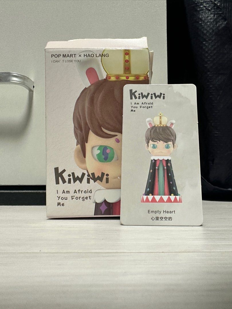 Kiwiwi I am Afraid You Forgot Me Blind Box by Hao Lang - Empty Heart ...