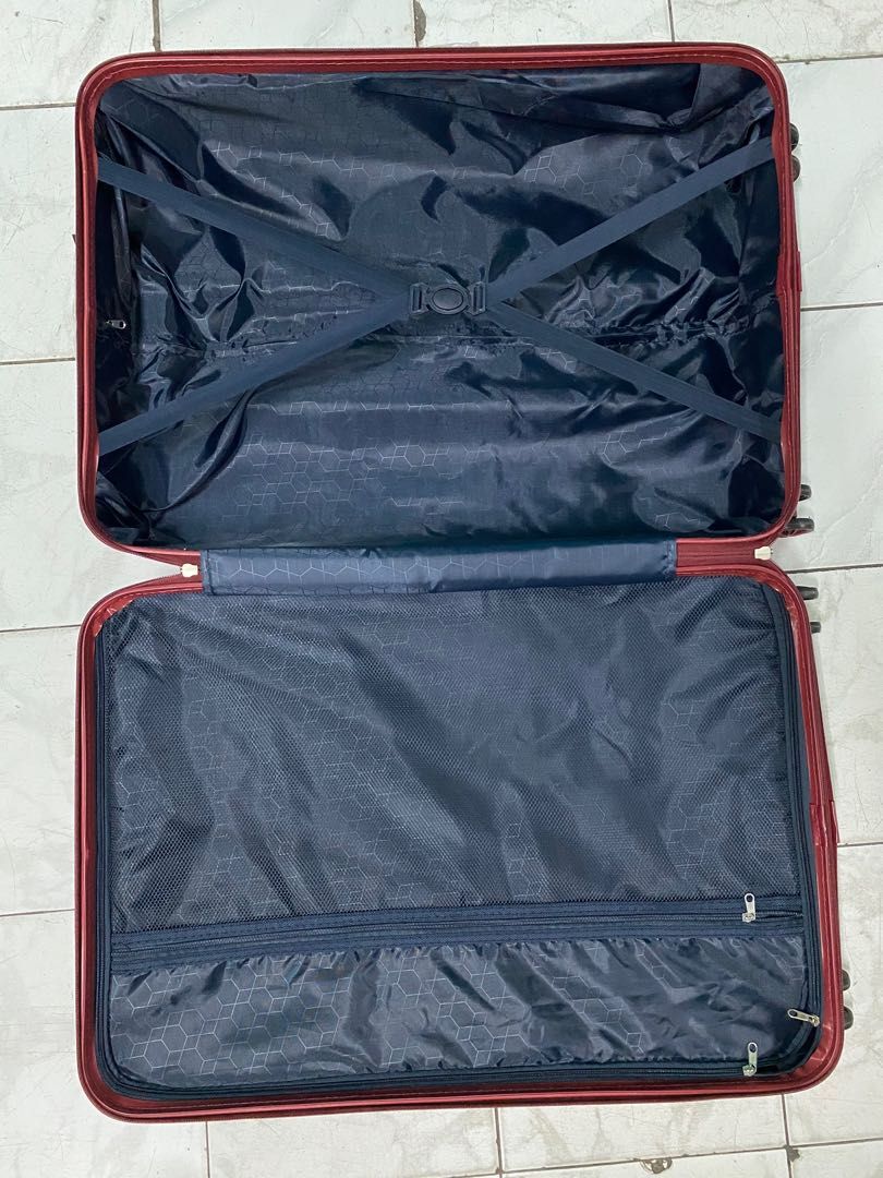 Koper bagasi besar cabin pesawat terbang ukuran 28 inch kunci TSA lock ...