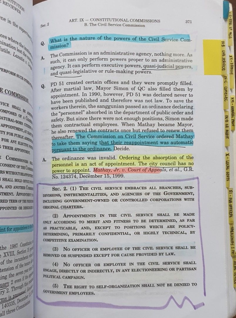 Law Book: Bernas 1987 Constitution Comprehensive Reviewer, Hobbies ...