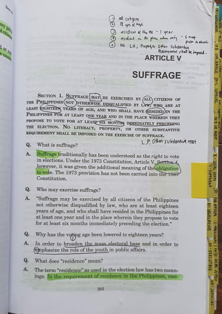 Law Book: Bernas 1987 Constitution Comprehensive Reviewer, Hobbies ...