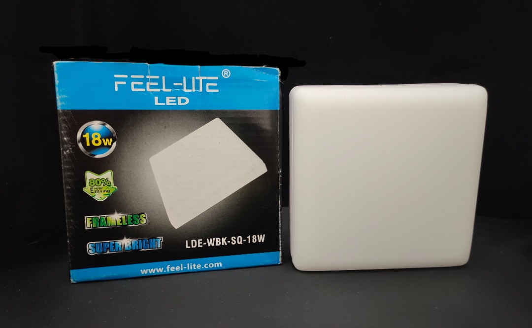 LED Mounting Surface Downlight / FEEL-LITE / (LDE-WBK-SD-18 )(Square ...