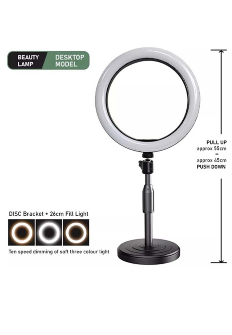 LED Ring Light Mobile Stand (55cm), Mobile Phones & Gadgets, Mobile ...