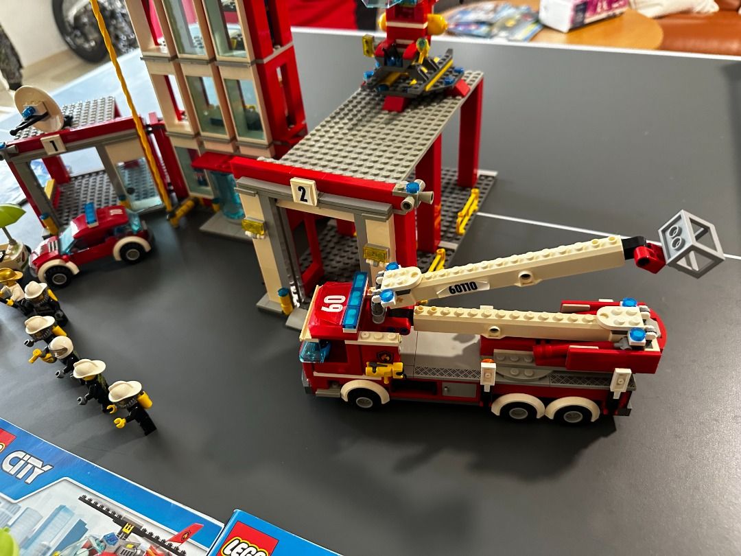 Lego-60110 Fire Station, Hobbies & Toys, Toys & Games on Carousell