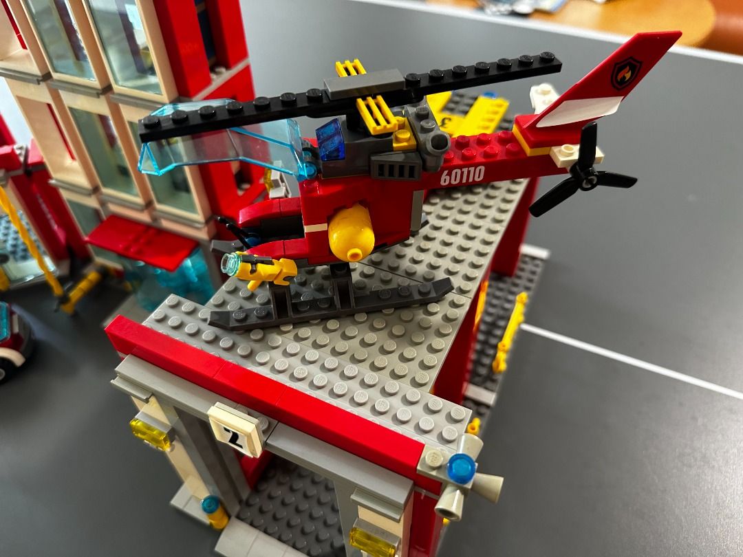 Lego-60110 Fire Station, Hobbies & Toys, Toys & Games on Carousell