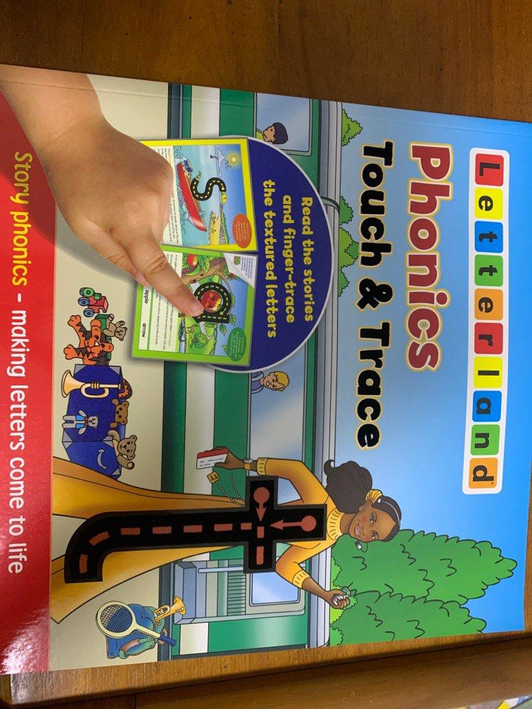 Letterland - Touch & Trace, Hobbies & Toys, Books & Magazines, Children ...