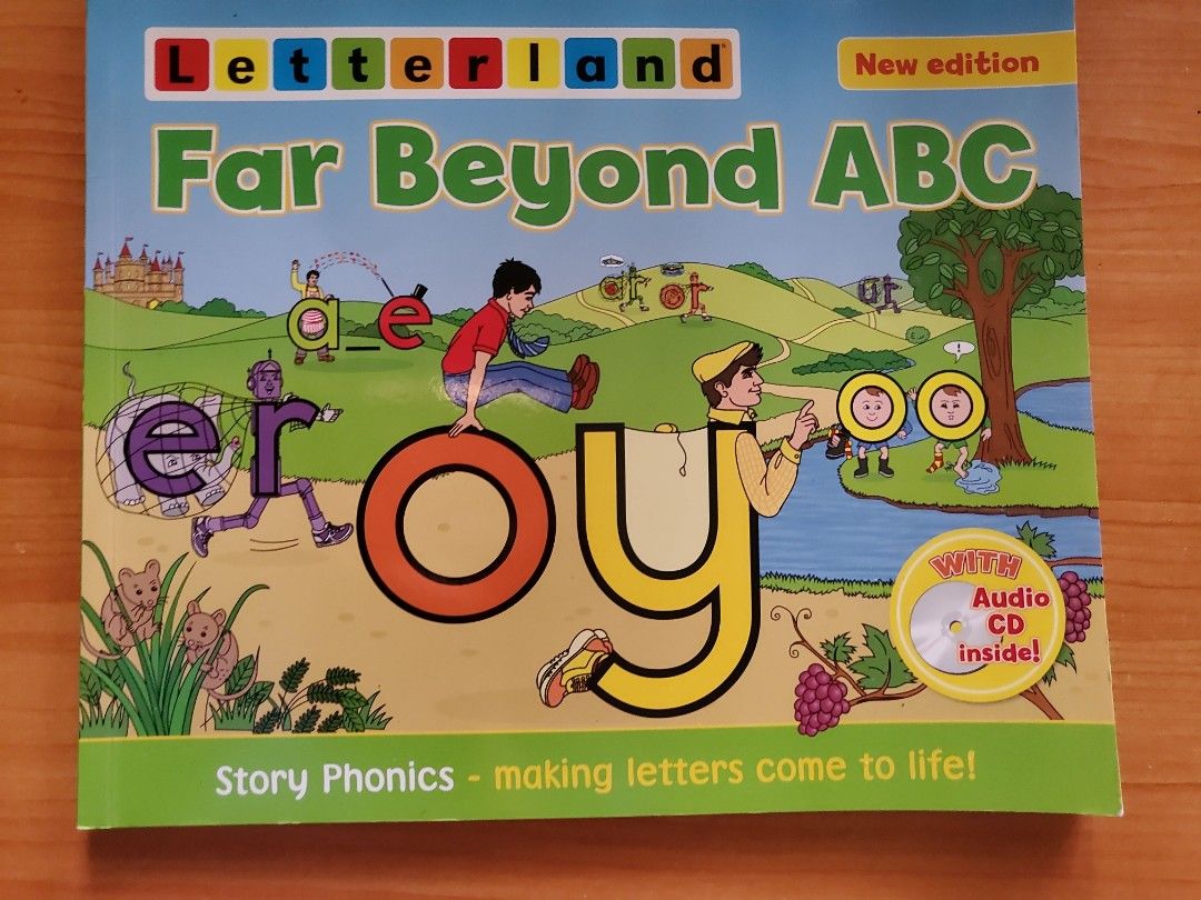 Letterland Far Beyond ABC (with Audio CD) new edition, Hobbies & Toys ...