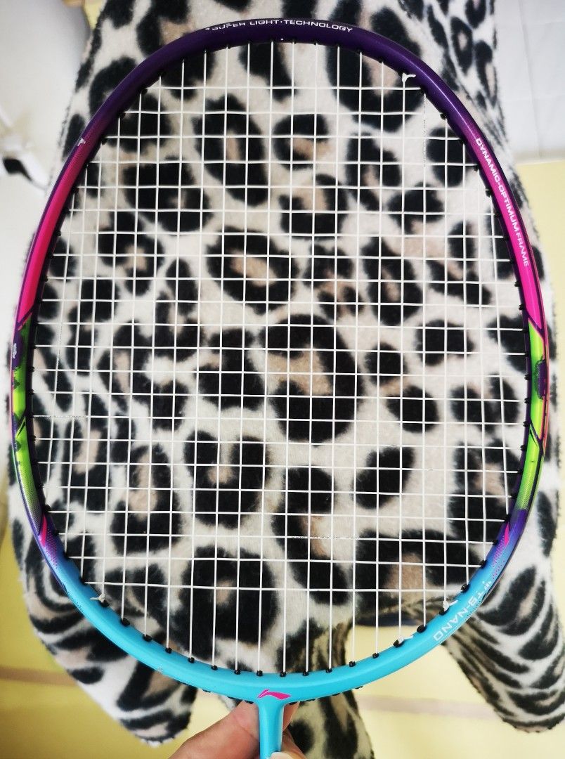 Lining Windstorm 72 badminton racket, Sports Equipment, Sports & Games ...