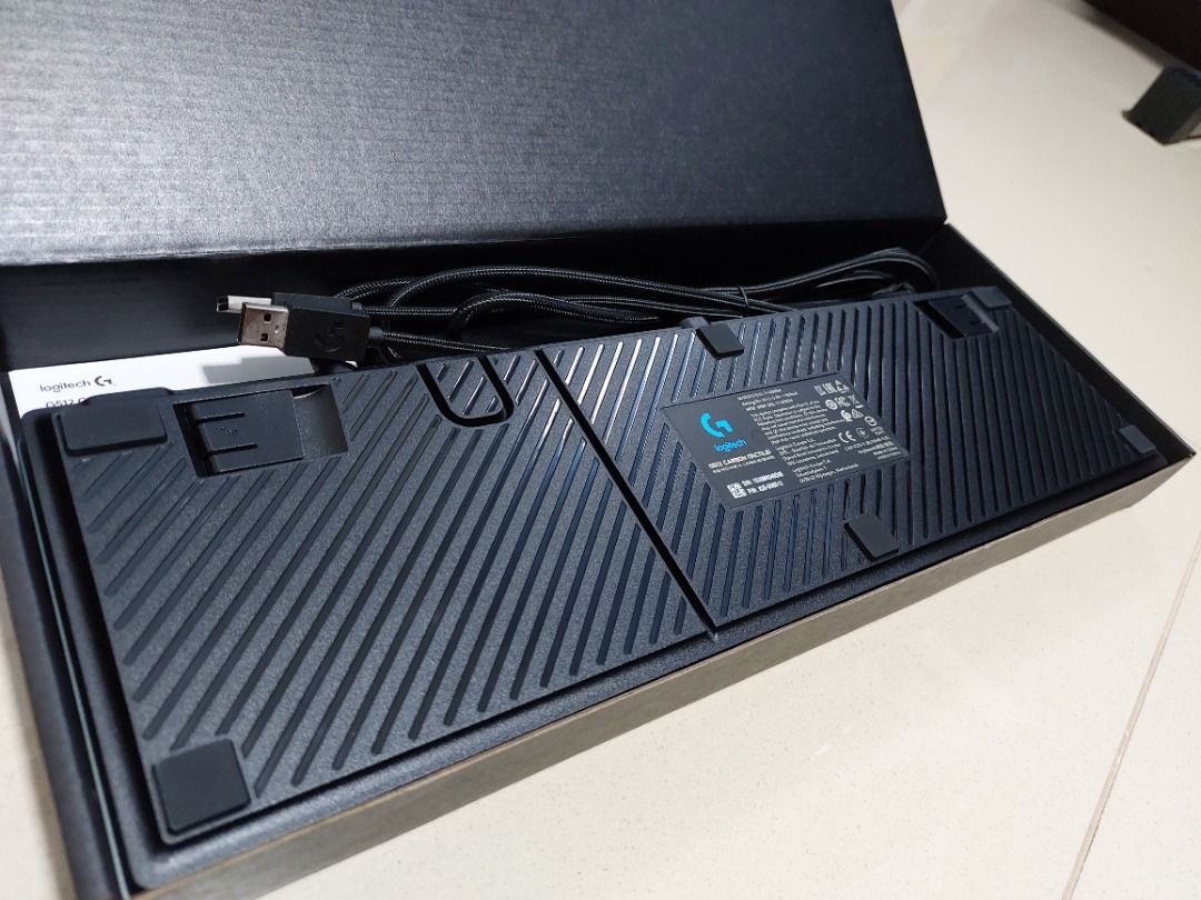 Logitech G512 Carbon RGB Mechanical Keyboard - Romer-G Tactile ...