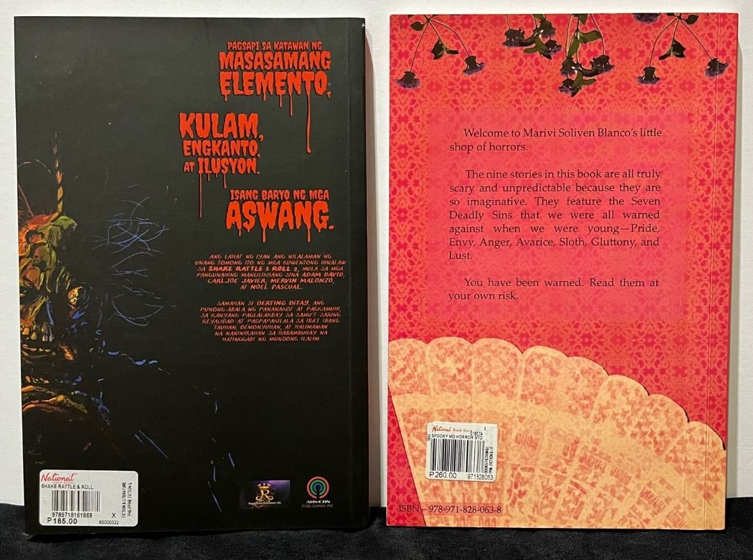 Lot of 2 Philippine Horror Story Books, Hobbies & Toys, Books ...