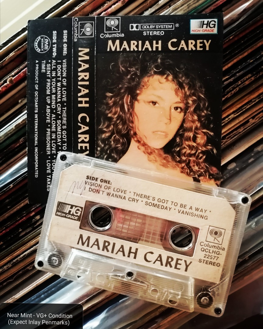 Mariah Carey Cassette Tape Original Cassette Tapes Vintage Cassettes