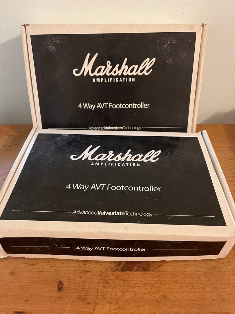 Marshall 4 way AVT foot controller PEDL-10038, Hobbies & Toys, Music ...
