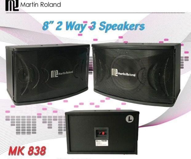 Martin Roland Karaoke Promo System Set, Come with Amplifier, Duo ...