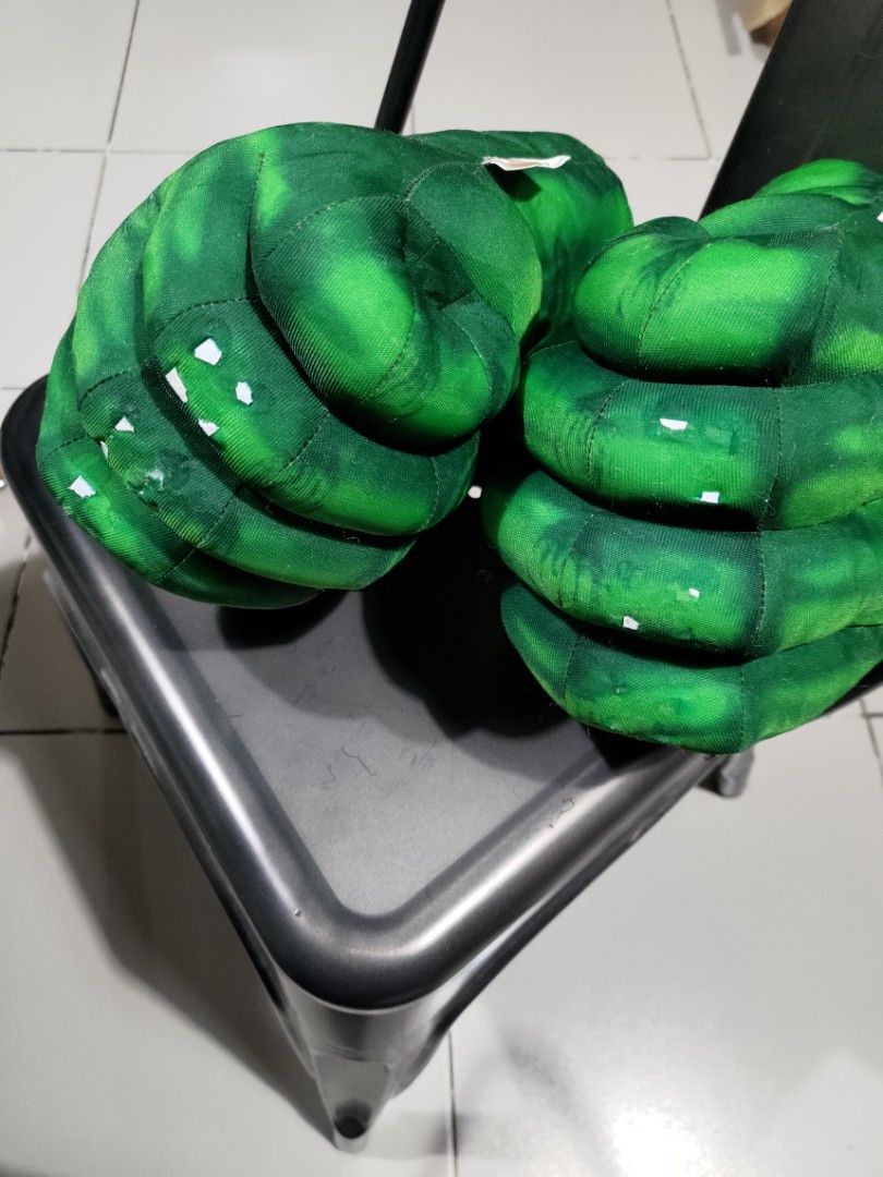 Marvel The Hulk Gloves on Carousell