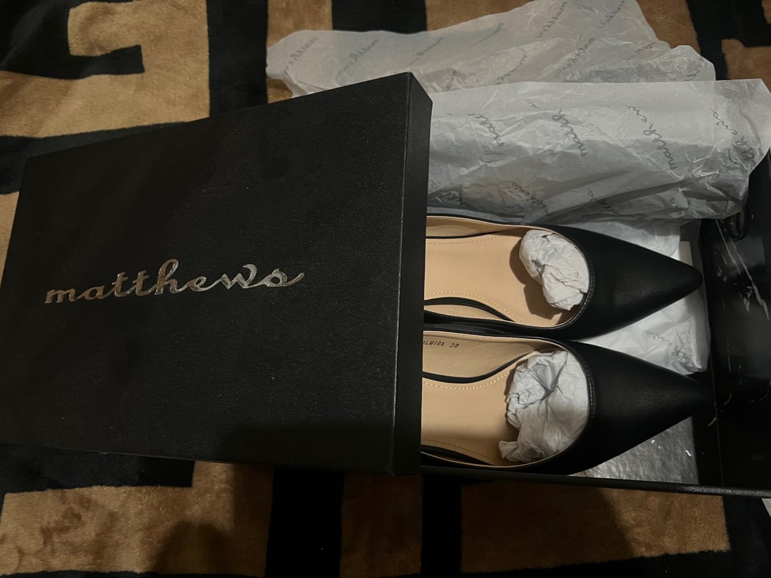 Matthews Office Shoes, Women's Fashion, Footwear, Heels on Carousell