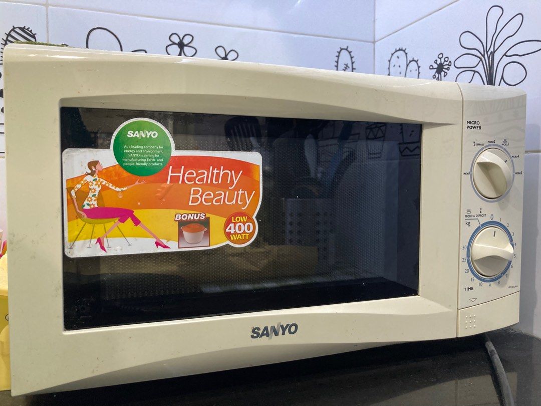 Microwave Oven Sanyo 17 lt, Kitchen & Appliances di Carousell