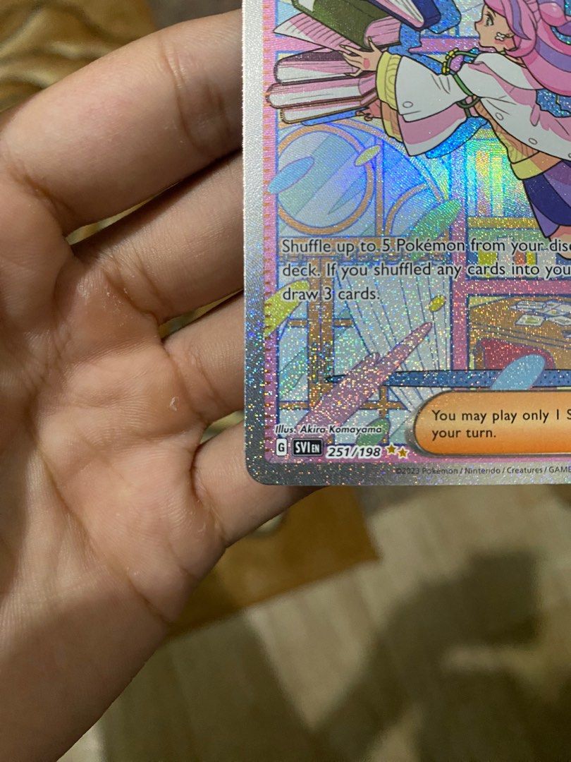 Miriam 251/198 SIR Full Art Trainer - Pokemon Scarlet & Violet, Video ...