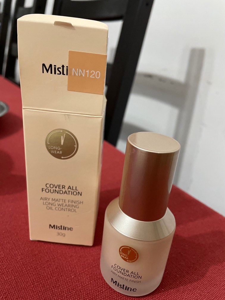 泰國Mistine cover all foundation airy matte finish long wearing oil ...