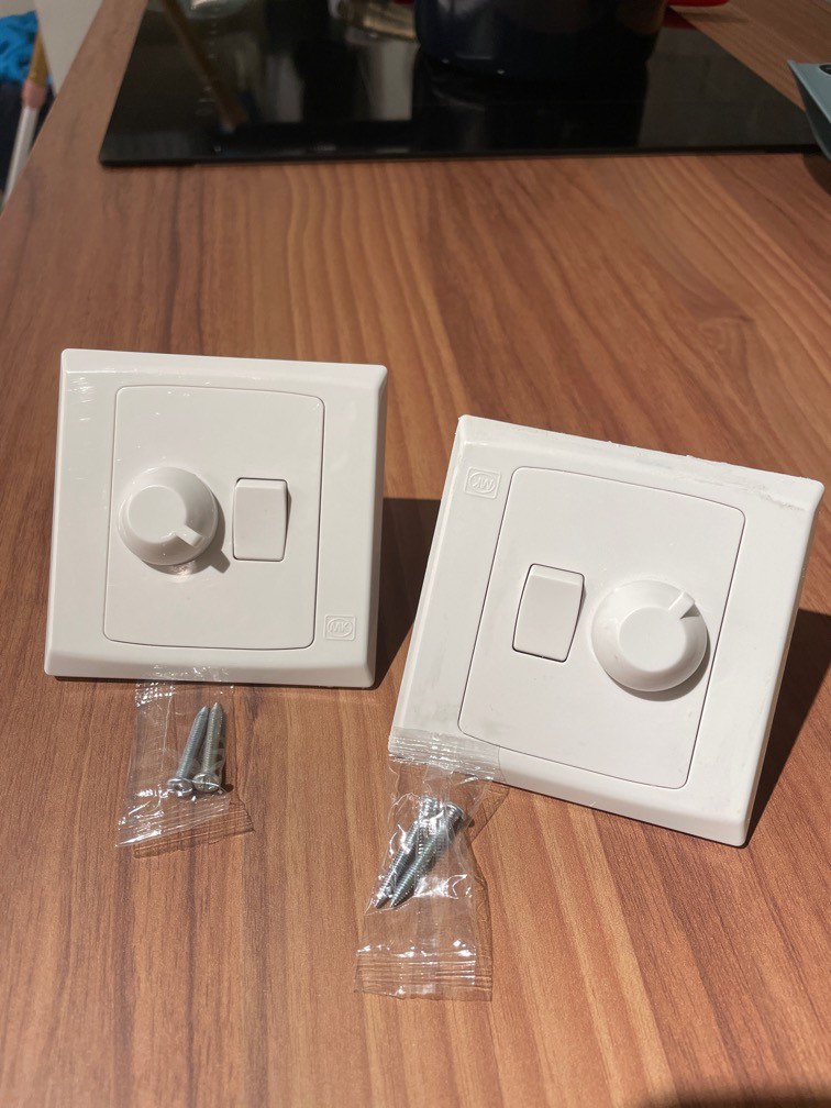 MK dimmer switch, Furniture & Home Living, Lighting & Fans, Lighting on ...