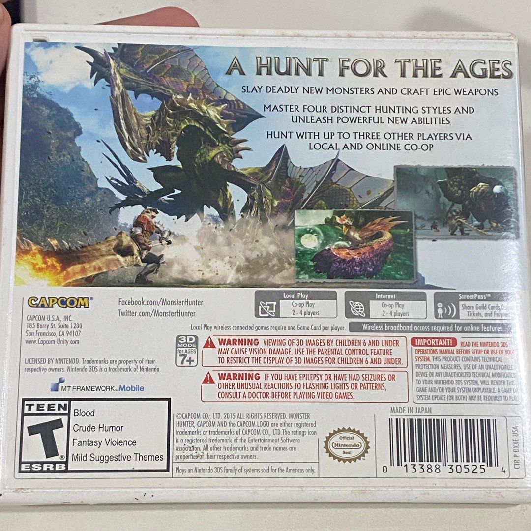 Monster Hunter Generations 3DS, Video Gaming, Video Games, Nintendo on ...