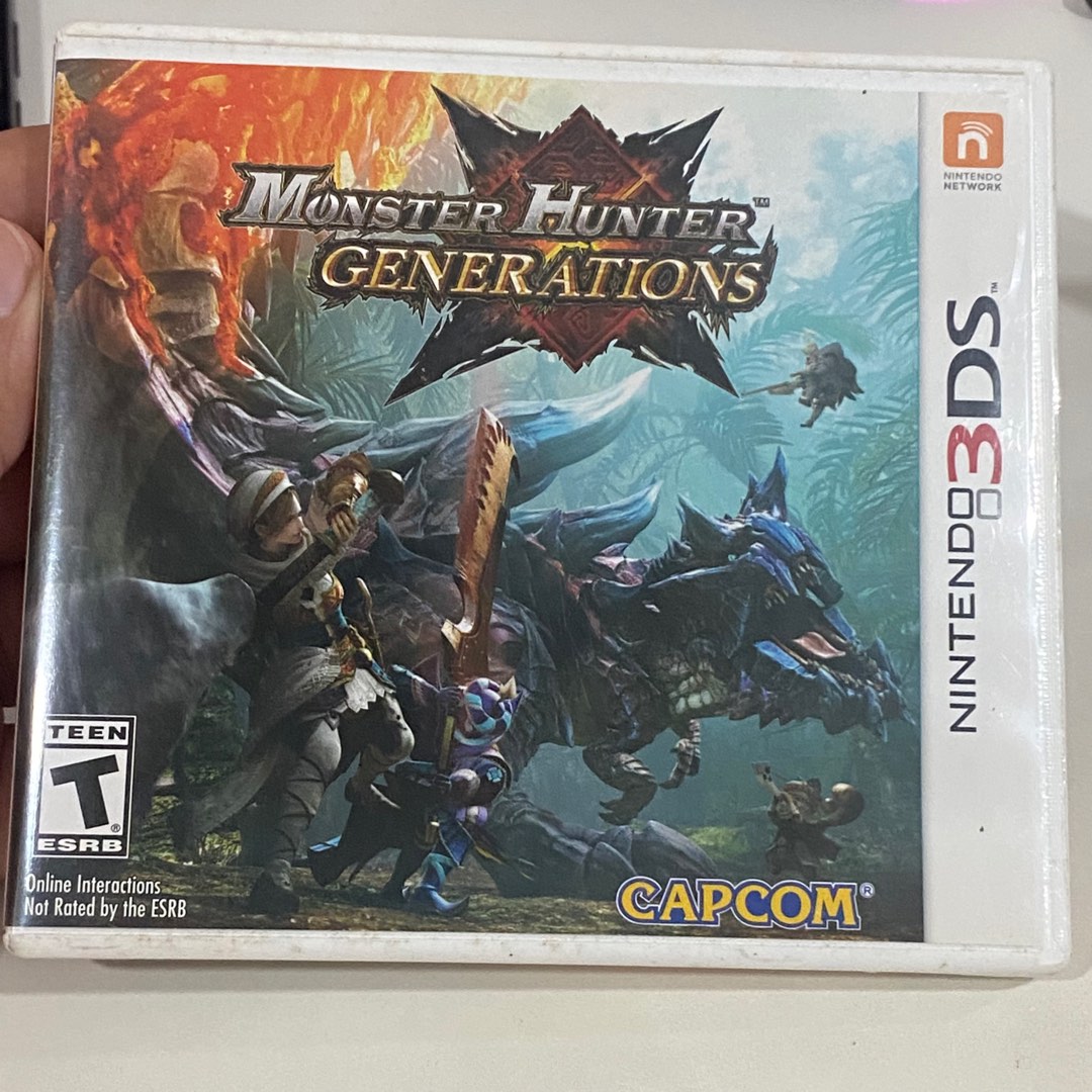 Monster Hunter Generations 3DS, Video Gaming, Video Games, Nintendo on ...