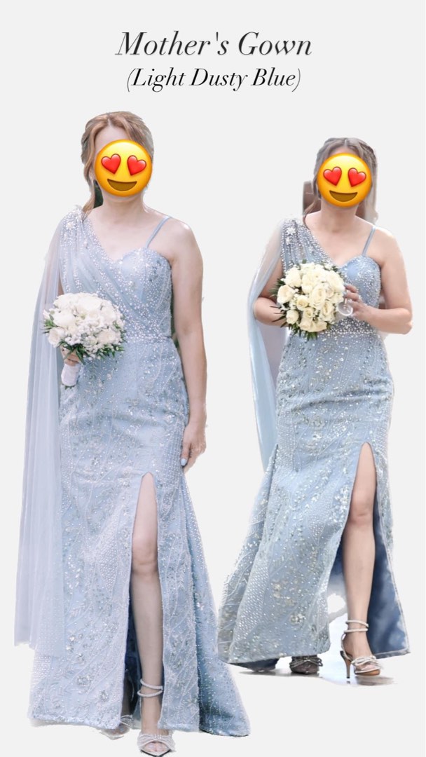 Mother's Gown / MOH Gown, Women's Fashion, Dresses & Sets, Evening ...