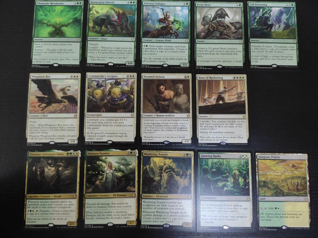 MTG Precon EDH / Commander Deck Trostani, Hobbies & Toys, Toys & Games ...