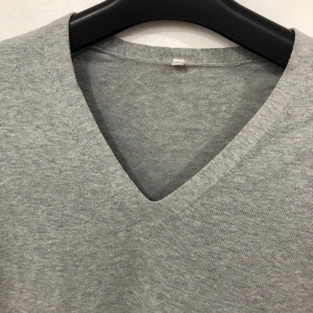 Muji Organic Cotton Silk V Neck Cardigan, Women's Fashion, Tops, Shirts ...