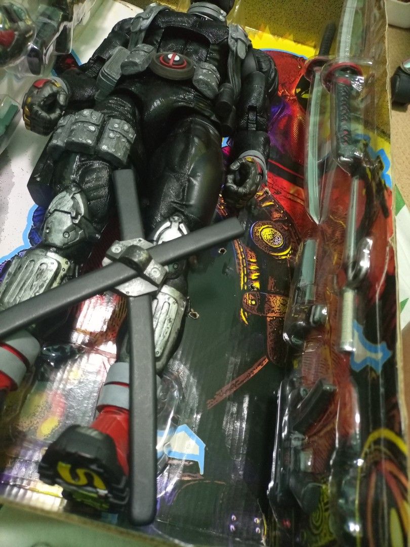 NECA 18 Inches Deadpool and Iron Man set on Carousell