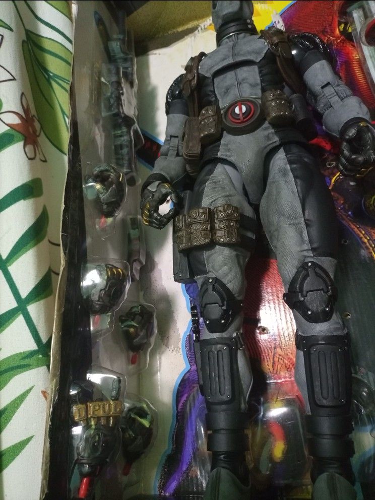 NECA 18 Inches Deadpool and Iron Man set on Carousell