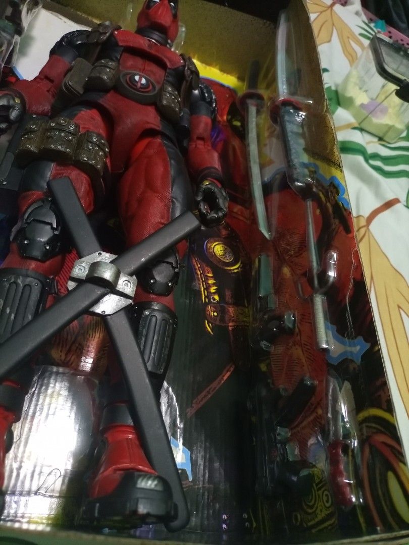 NECA 18 Inches Deadpool and Iron Man set on Carousell