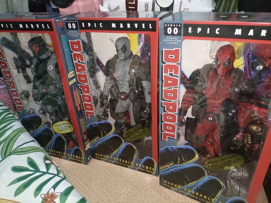 NECA 18 Inches Deadpool and Iron Man set on Carousell