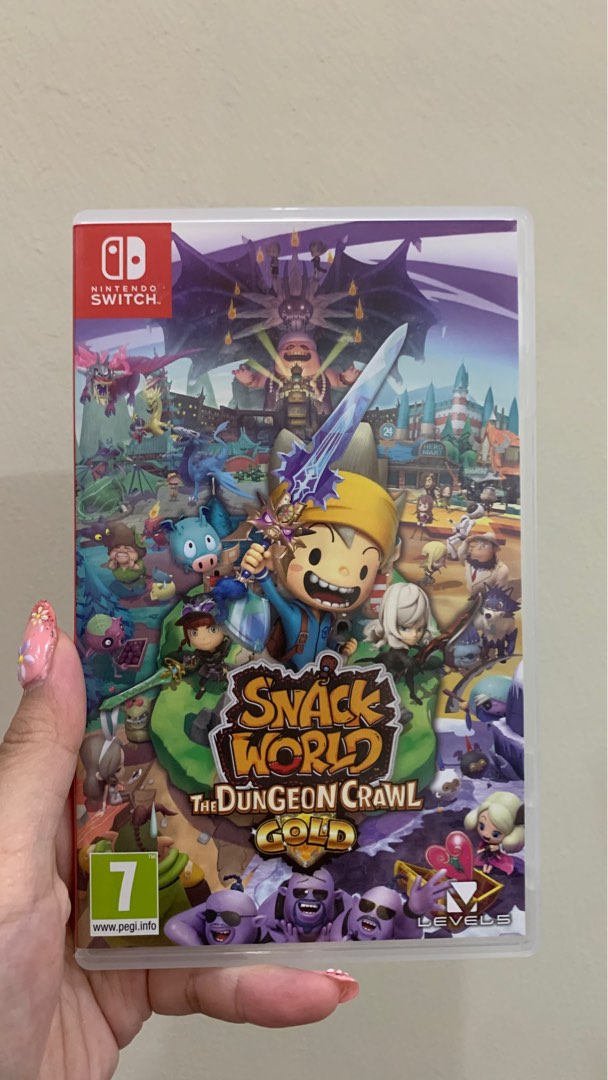 Nintendo Switch Game - NSW SNACK WORLD THE DUNGEON CRAWL GOLD, Video ...