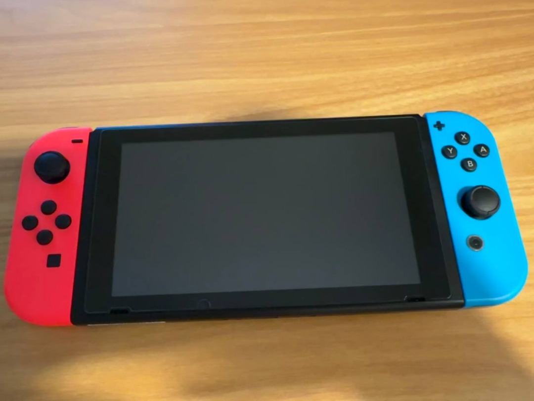 Nintendo Switch 主機 99新 長續航 大電版 紅藍 原裝配件齊全, 電子遊戲, 電子遊戲機, Nintendo 任天堂 ...