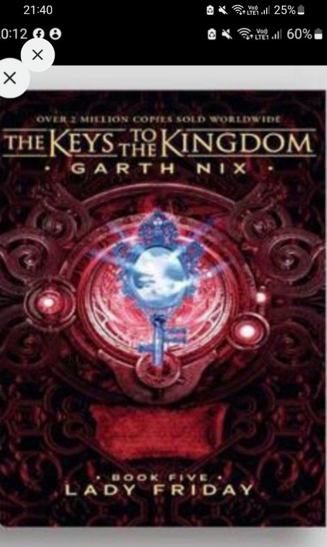 Novel The Keys to the Kingdom Garth Nix Bool Four Sir Thursday Book ...