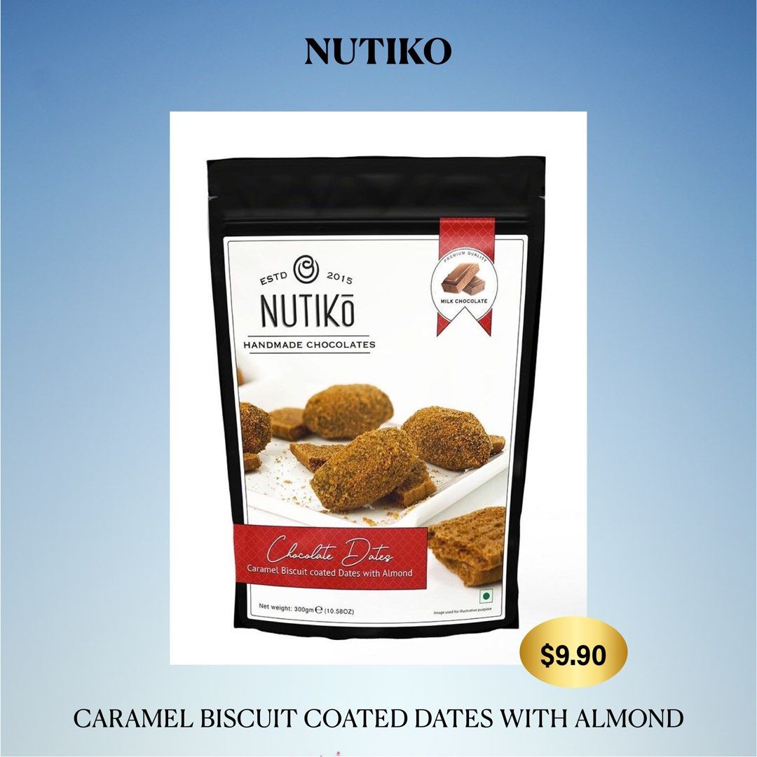 Nutiko Chocolate Dates, Food & Drinks, Gift Baskets & Hampers on Carousell