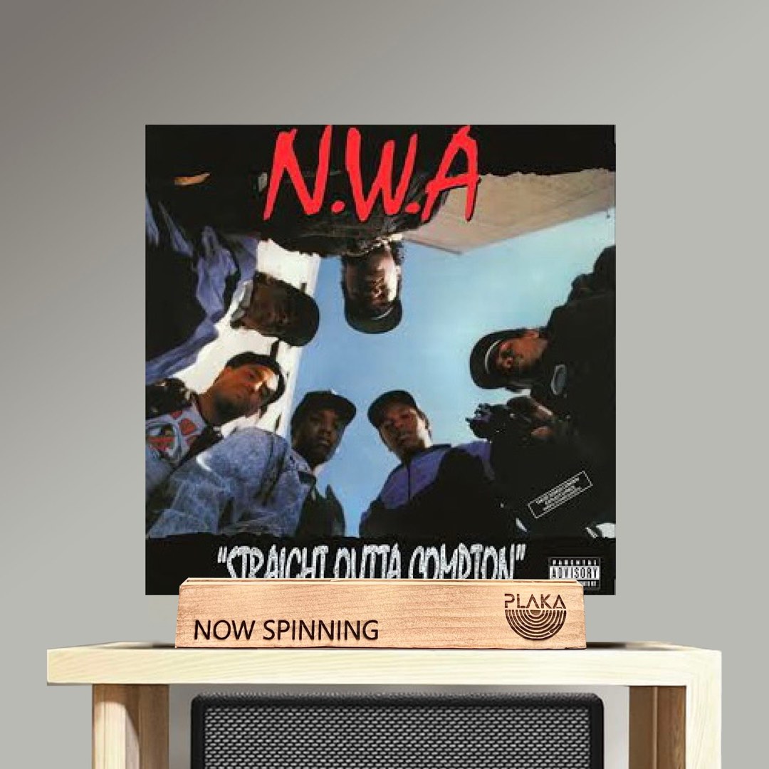 N.W.A. - Straight Outta Compton Vinyl LP Plaka, Hobbies & Toys, Music ...