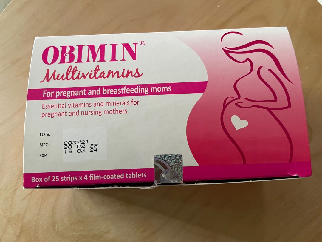 Obimin Multivitamins, Health & Nutrition, Health Supplements, Vitamins ...