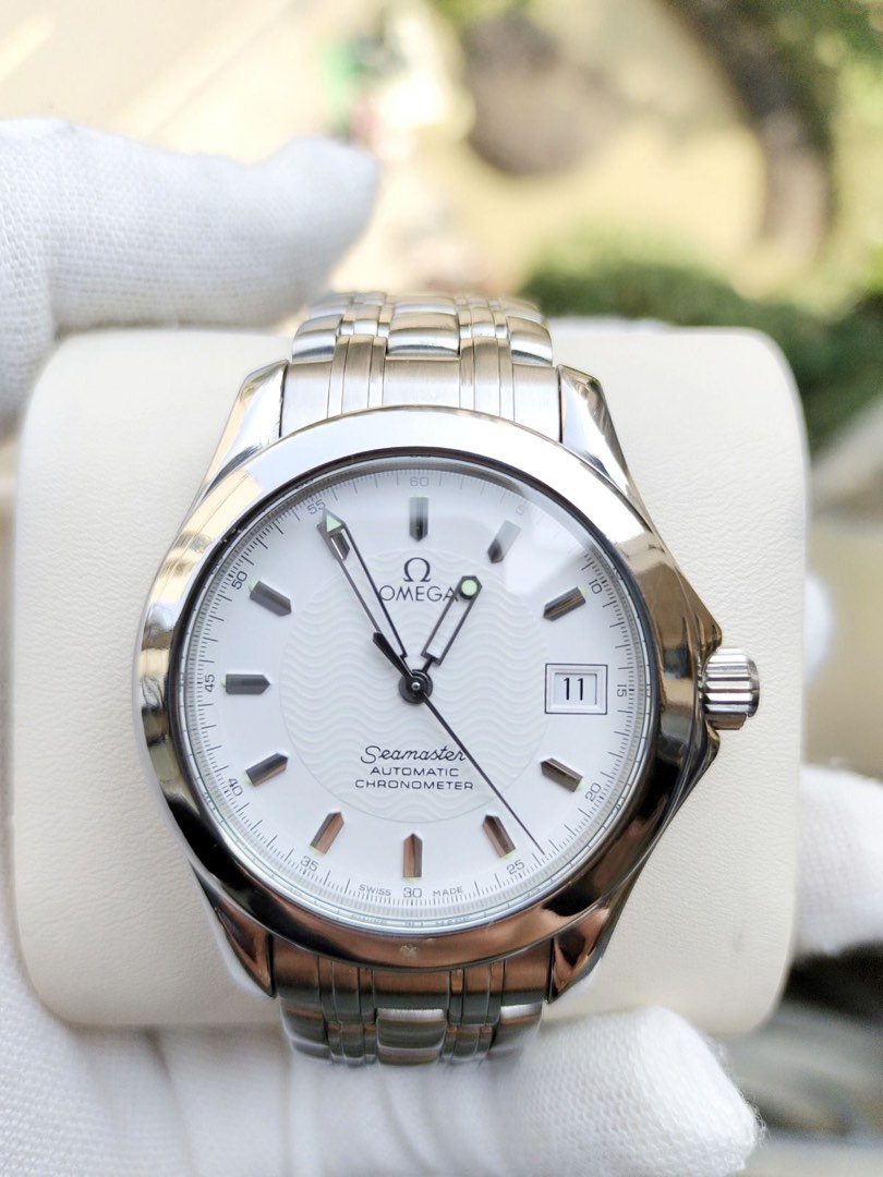 Omega Seamaster Automatic Chronometer White Dial, Luxury, Watches on ...