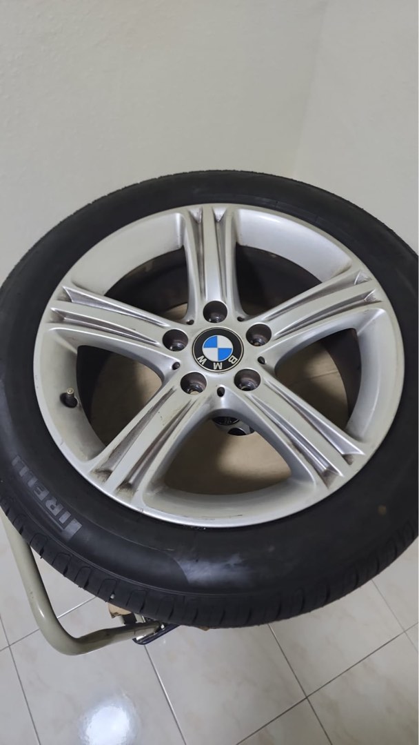 Original BMW rims with Pirelli tyres, Car Accessories, Tyres & Rims on ...