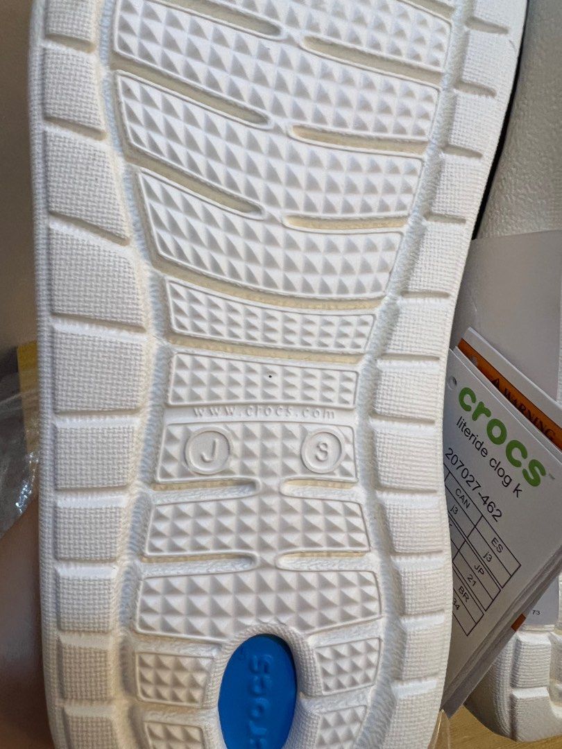 Original Crocs Lite Ride J3, Women's Fashion, Footwear, Slippers and ...