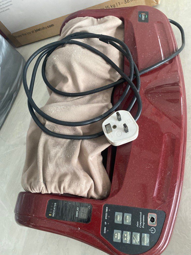 OSIM foot massage machine, Health & Nutrition, Massage Devices on Carousell