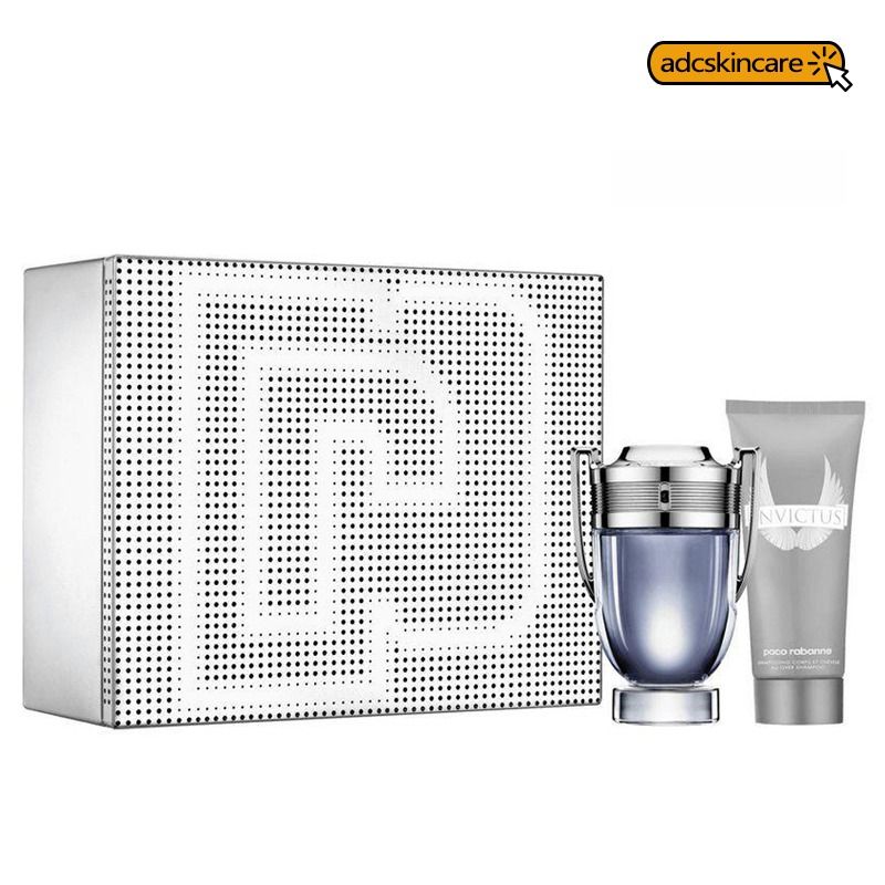 Paco Rabanne Invictus Gift Set (Eau de Toilette 100ml & All Over ...