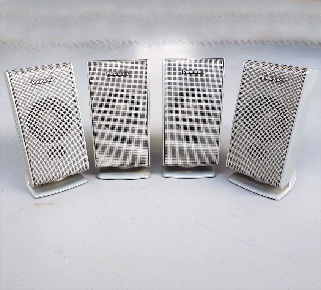 Panasonic Bookshelf Speakers, Powerful 140 Watts, Model SB-FS520, 2 ...