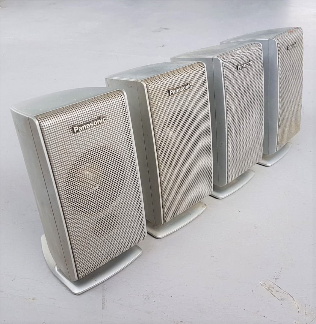 Panasonic Bookshelf Speakers, Powerful 140 Watts, Model SB-FS520, 2 ...