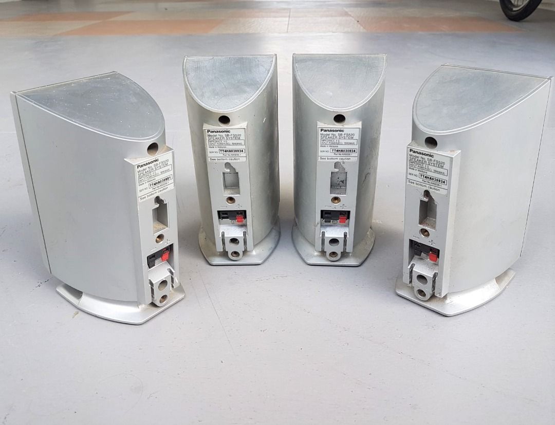 Panasonic Bookshelf Speakers, Powerful 140 Watts, Model SB-FS520, 2 ...