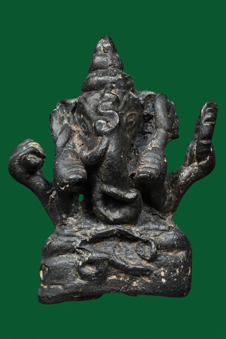 Phra Pikanet (Ganesha) Nur Loha Pasom BE2470 Luang Phor Yim Wat Hua ...