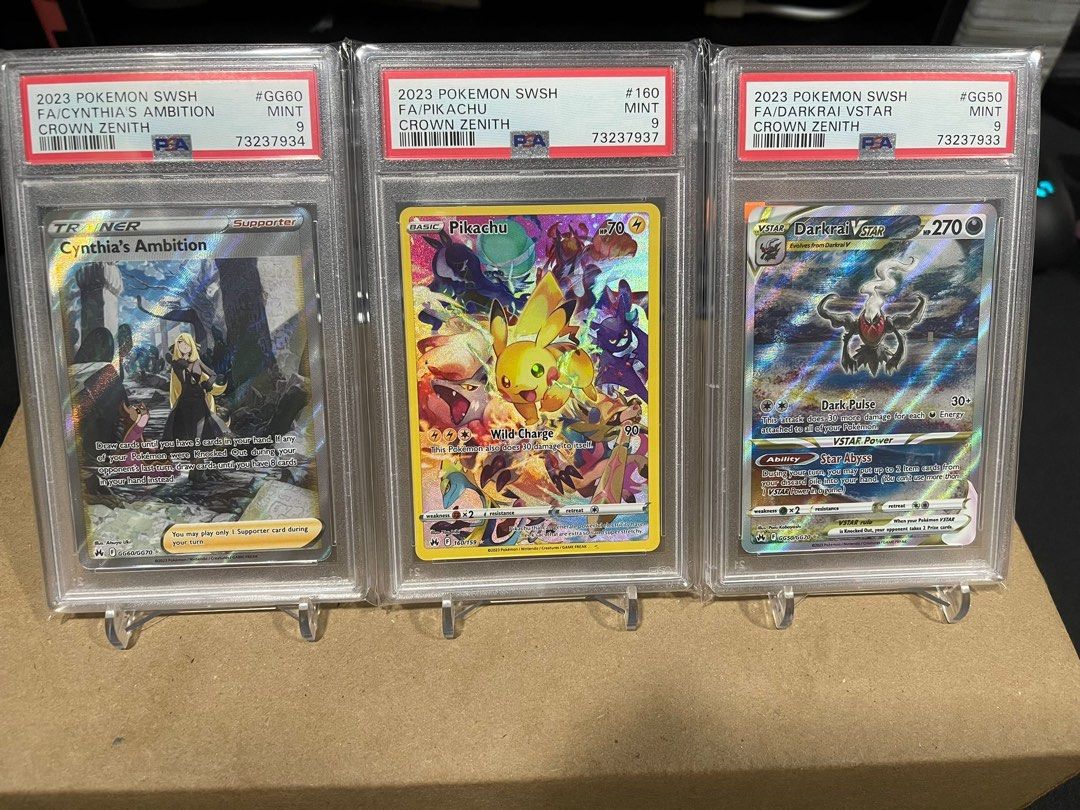 POKEMON SLABS, Hobbies & Toys, Toys & Games on Carousell