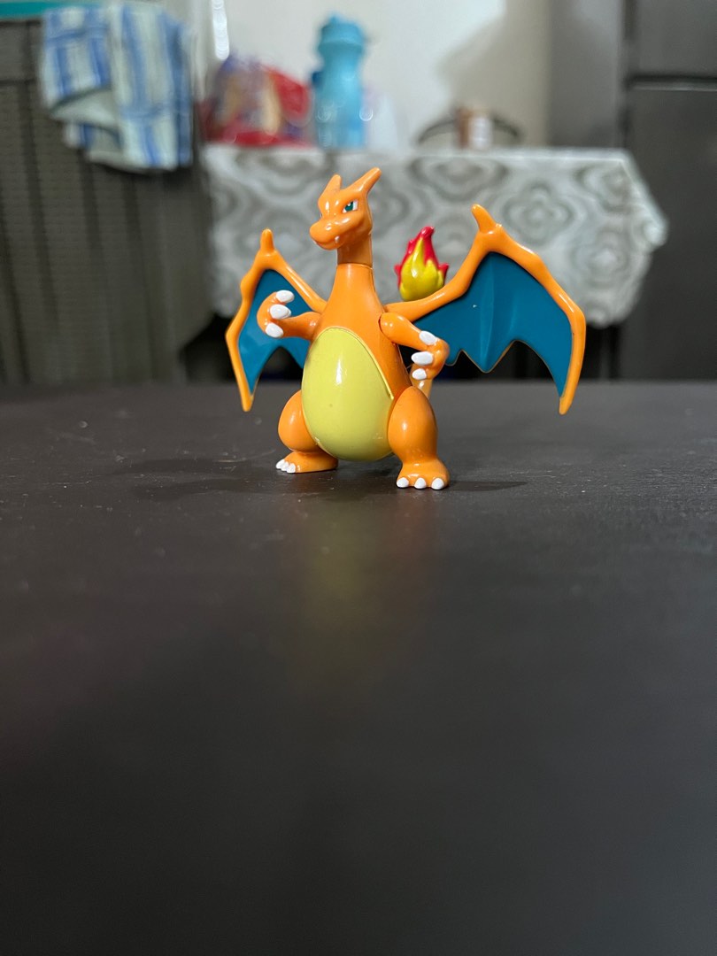 Pokemon Tomy Diecast Charizard, Hobbies & Toys, Toys & Games on Carousell